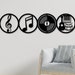 Music Decor Music Sign Music Room Decor Musical Note Sign - Etsy