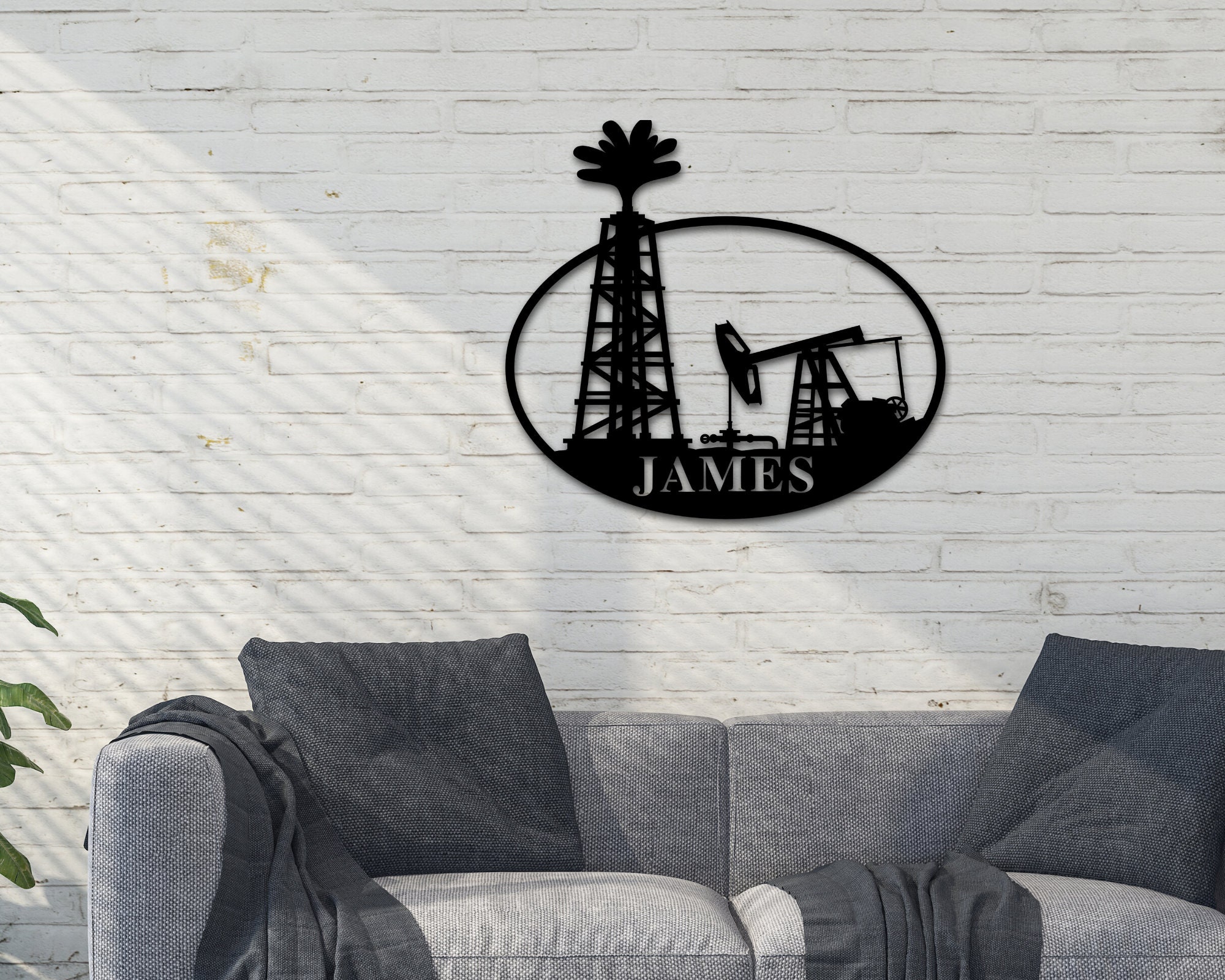 Custom Oilfield Sign Oilfield Decor Oil Pump Sign Oil Rig - Etsy UK
