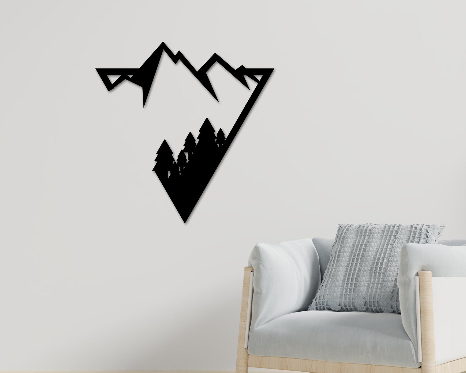 Metal Mountain Sign Mountain Range Sign Mountain Decor - Etsy