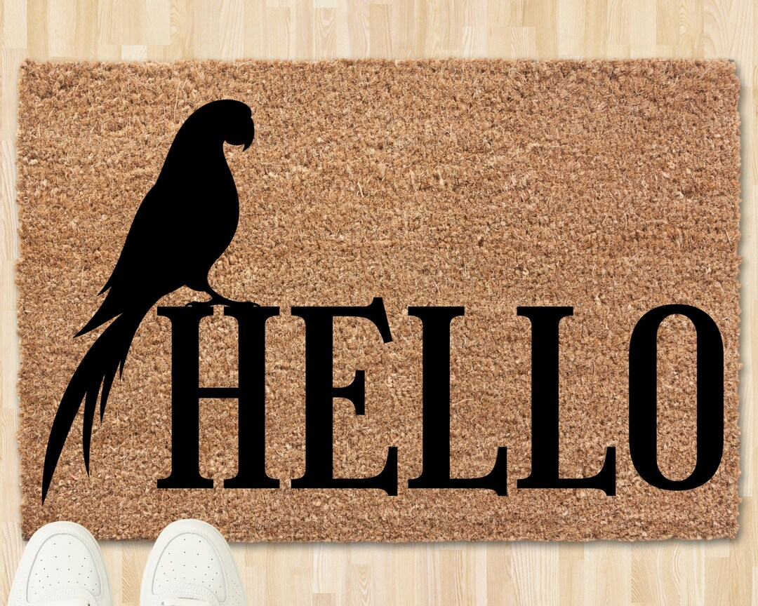 Parrot Doormat|welcome Doormat|doormat|parrot Mat|parrot|bird|bird ...