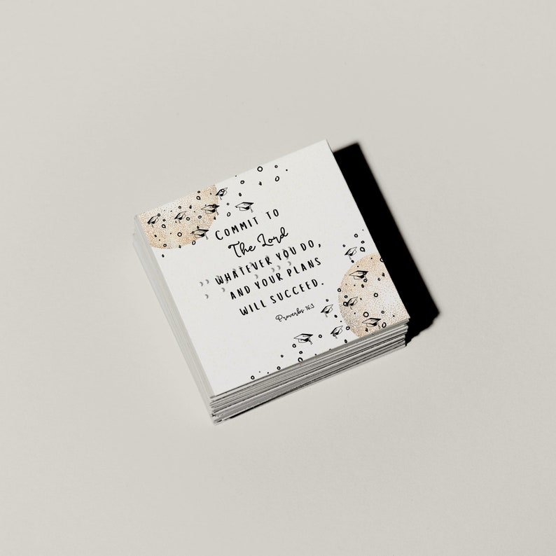 Seminary Graduation Print. LDS Graduation Printable Scripture. - Etsy