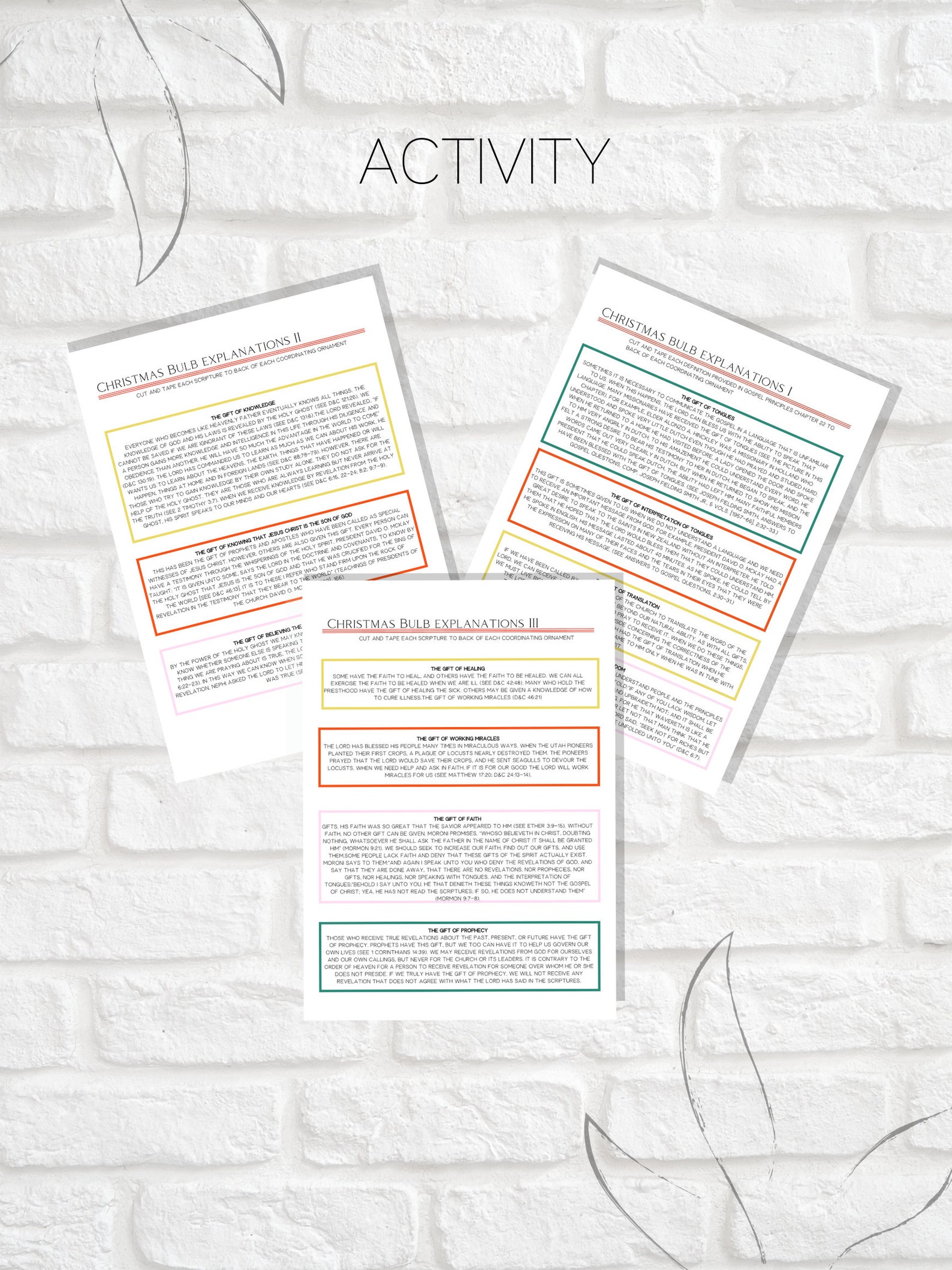 Spiritual Gifts. How Does Heavenly Father Want Me to Use My Spiritual ...