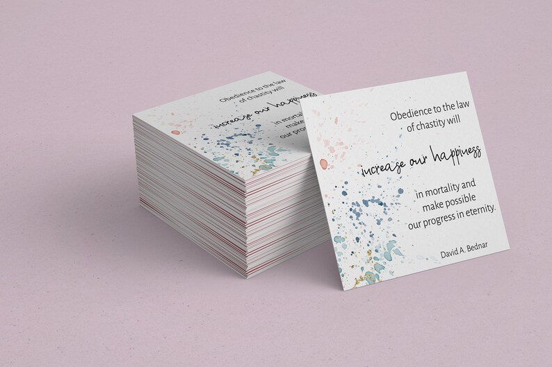 Why is Chastity Important to God's Plan? Printable Lesson Worksheet AND ...