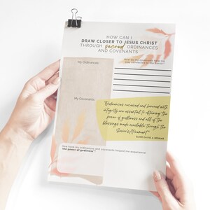 How Can I Draw Closer to Jesus Christ Through Sacred Ordinances and ...