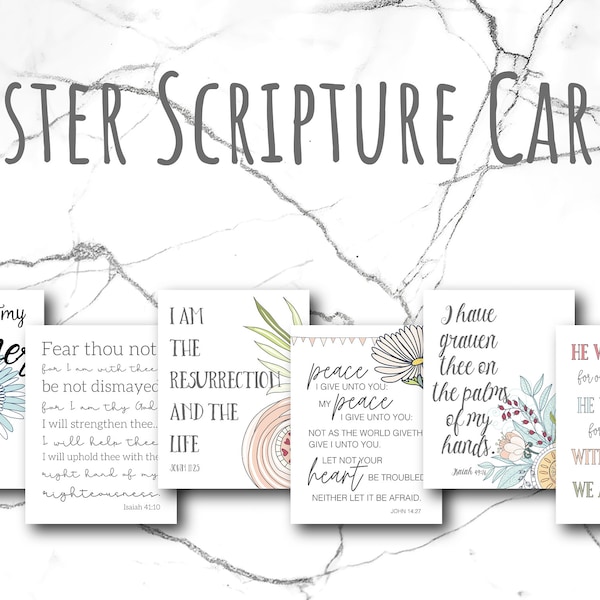 Easter Scripture - Etsy