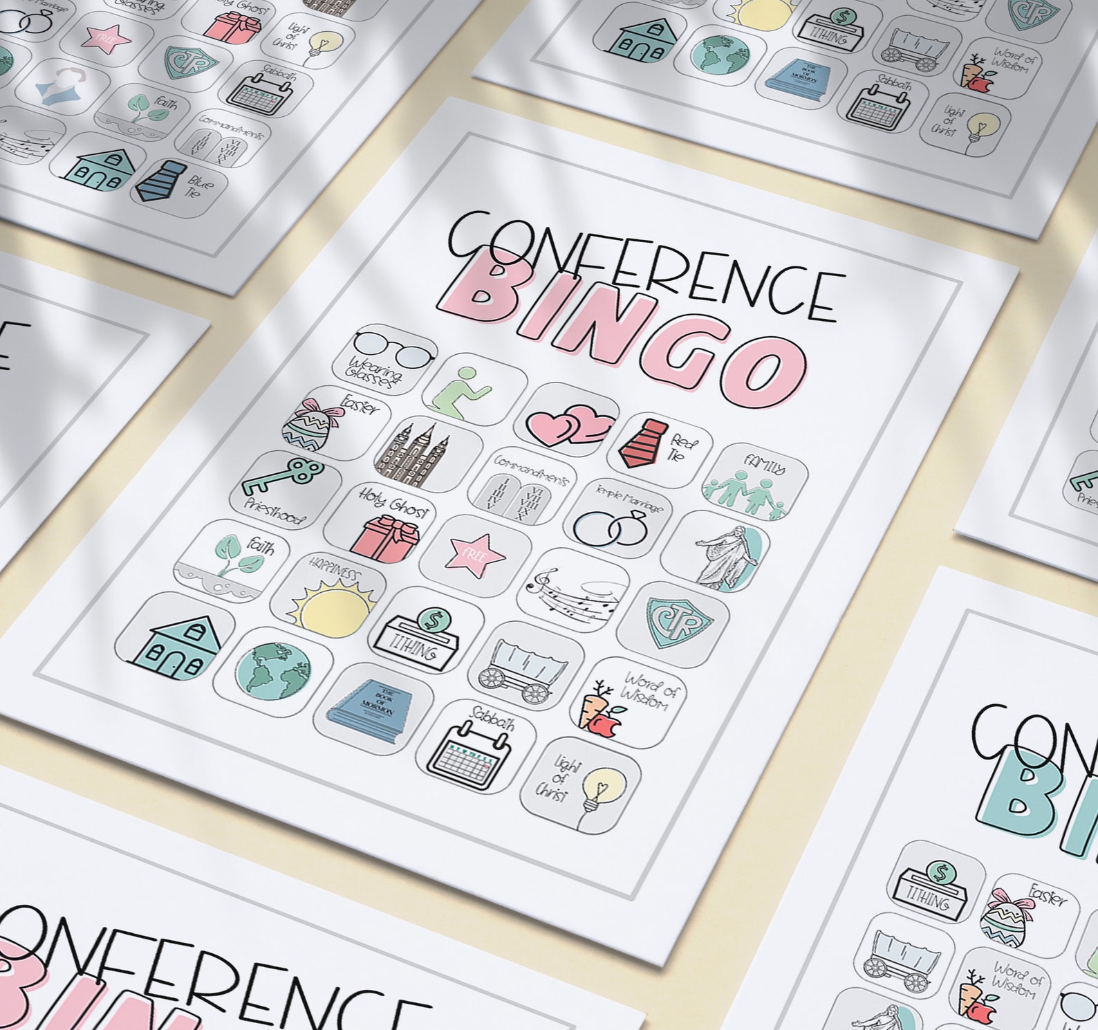 General Conference BINGO for the Church of Jesus Christ of Latter Day ...