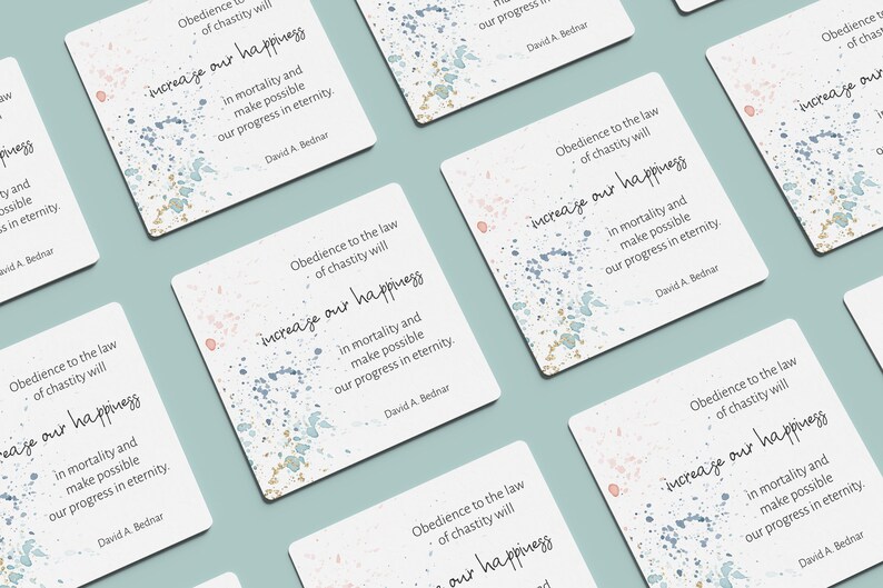 Why is Chastity Important to God's Plan? Printable Lesson Worksheet AND ...