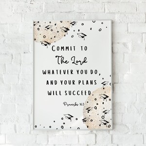 Seminary Graduation Print. LDS Graduation Printable Scripture ...