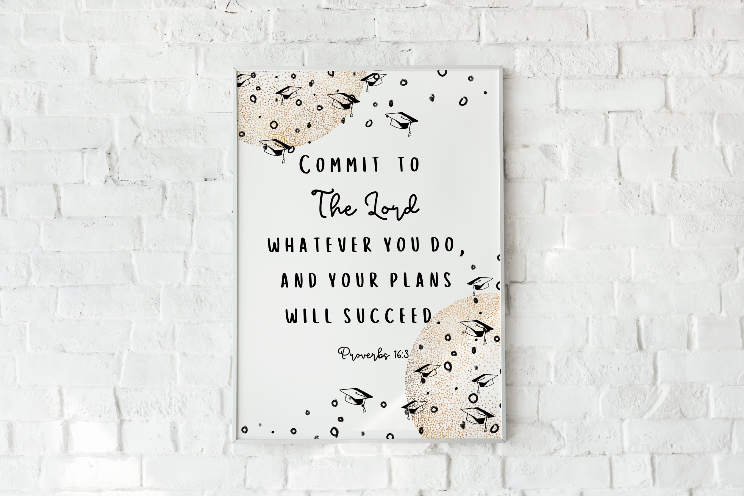 Seminary Graduation Print. LDS Graduation Printable Scripture. - Etsy