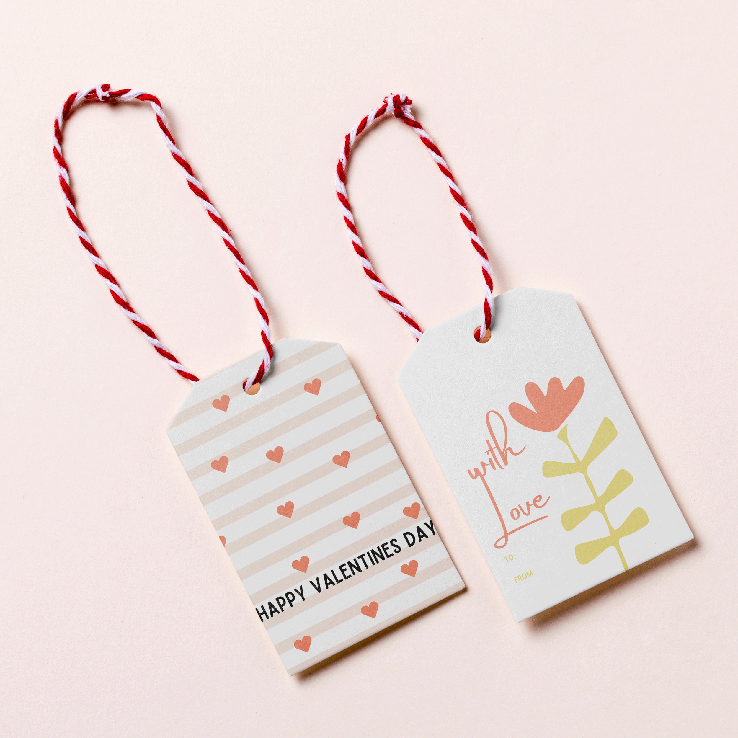 Valentines Day Gift Tag Printable. Print Gift Tags. Valentines Day ...