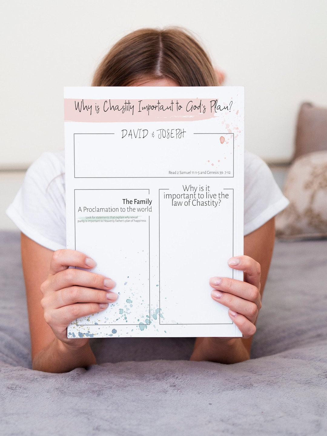 Why is Chastity Important to God's Plan? Printable Lesson Worksheet AND ...