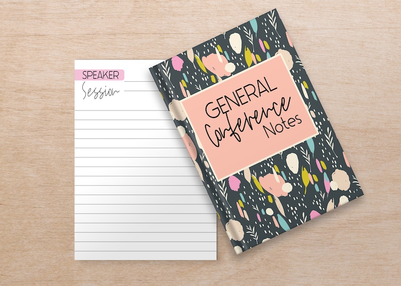 General Conference Notebook Journal. the Church of Jesus Christ of ...