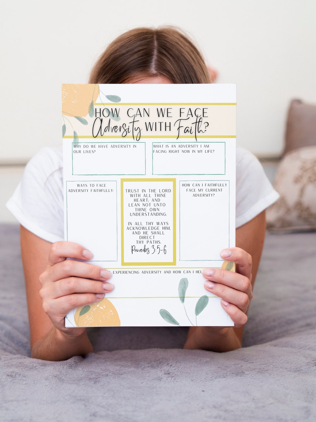 How Can We Face Adversity With Faith? LDS YW Lesson Worksheet ...