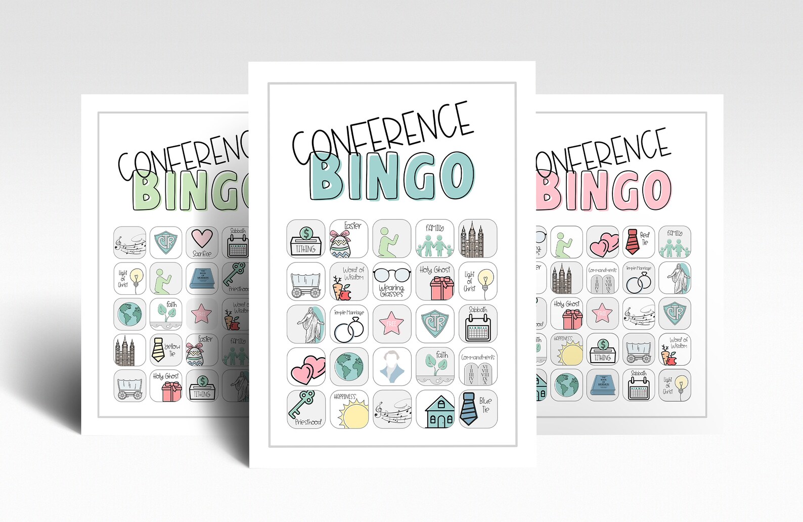 General Conference BINGO for the Church of Jesus Christ of Latter Day ...