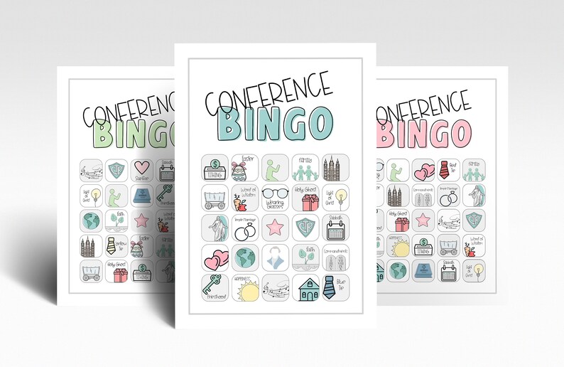 General Conference BINGO for the Church of Jesus Christ of Latter Day ...