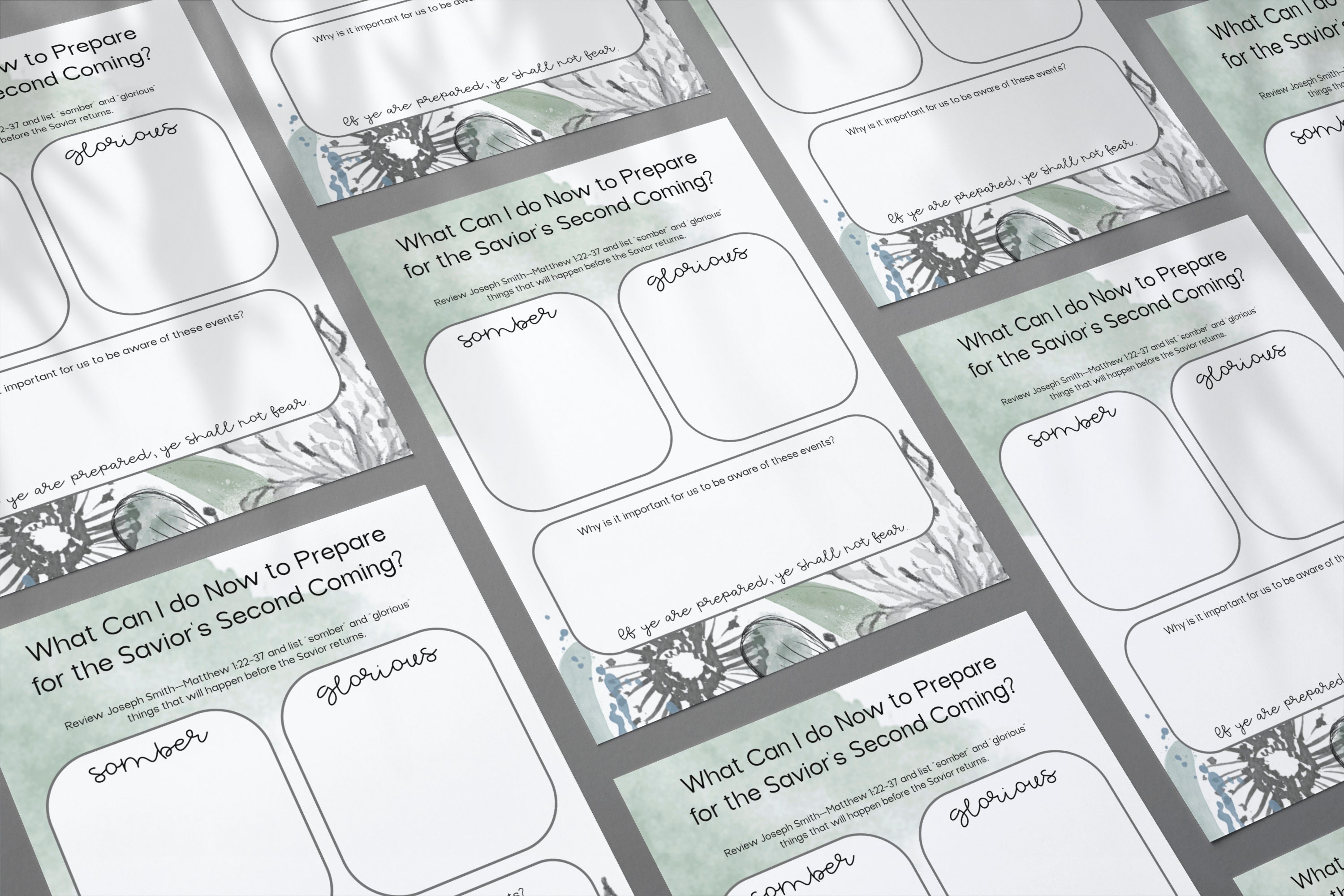 What Can I Do Now to Prepare for the Savior’s Second Coming? May 28th ...