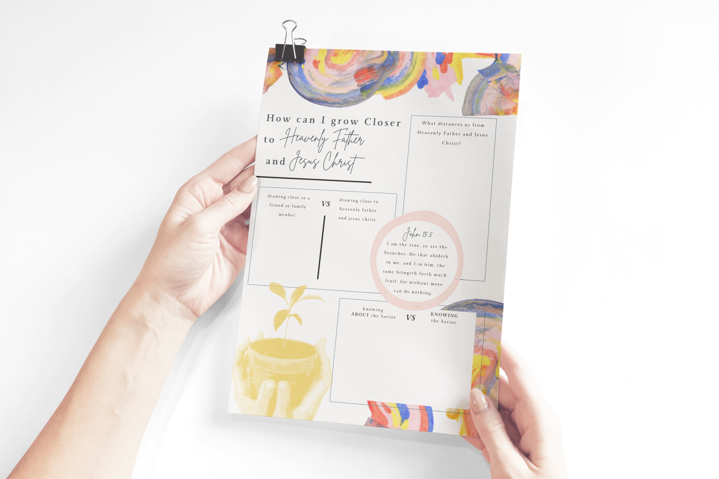 How Can I Grow Closer to Heavenly Father and Jesus Christ? June Come ...