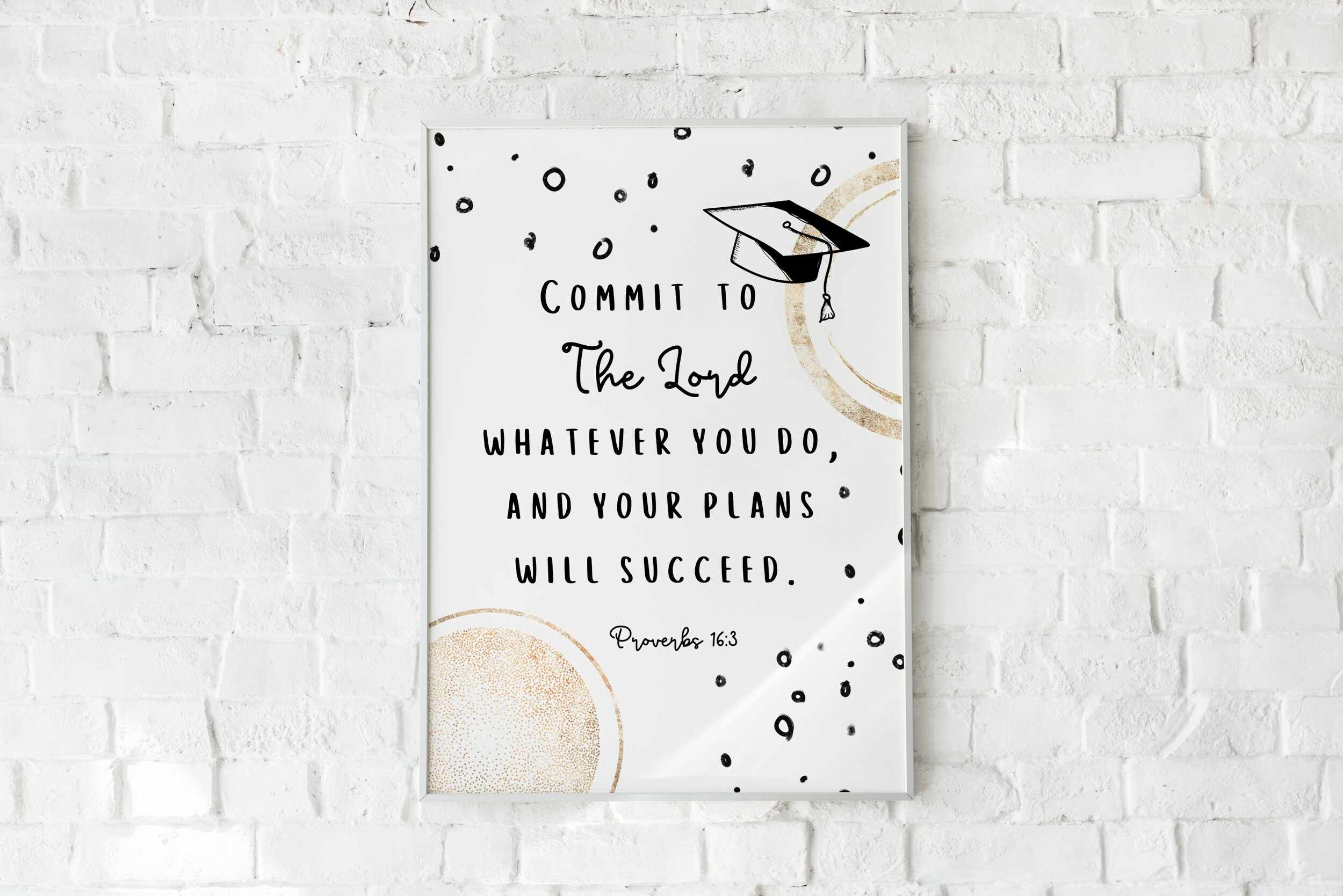 Seminary Graduation Print. LDS Graduation Printable Scripture ...