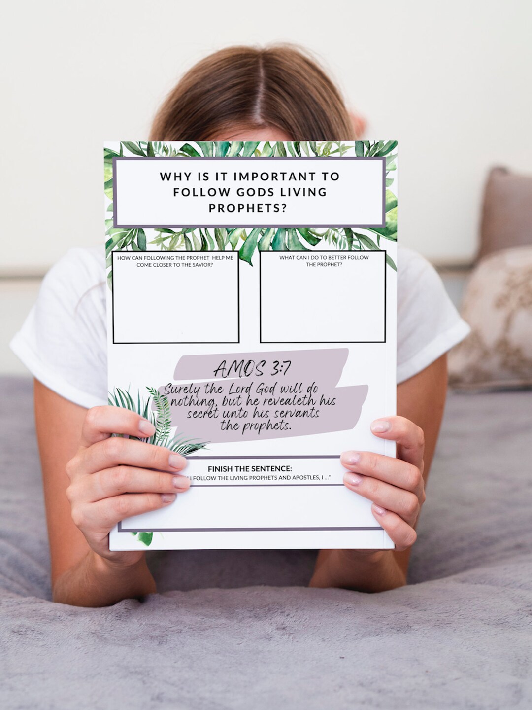 Why is It Important to Follow God's Living Prophets? July Printable ...