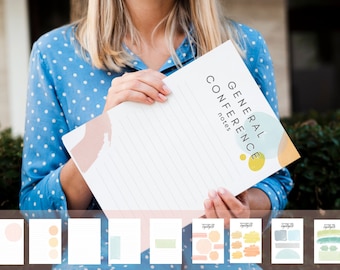 LDS General Conference Note Taking Coloring Pages. LDS Conference ...