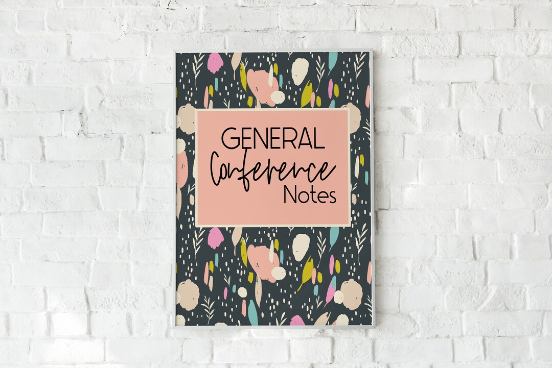 General Conference Notebook Journal. the Church of Jesus Christ of ...