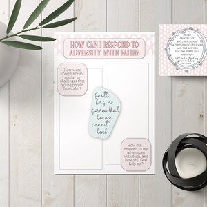 How Can I Respond to Adversity With Faith? Printable Lesson Worksheet ...
