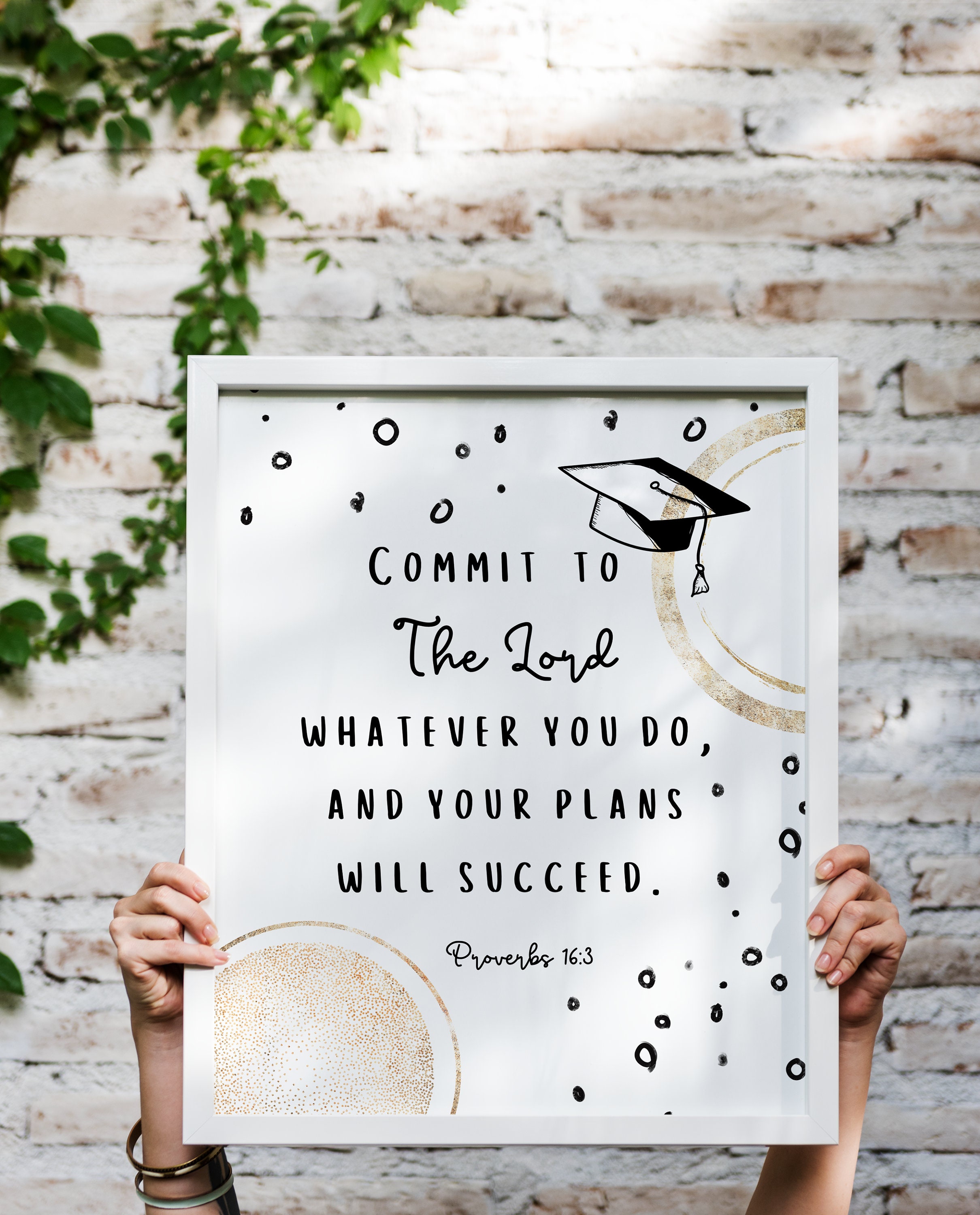 Seminary Graduation Print. LDS Graduation Printable Scripture ...