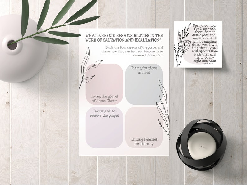 What Are Our Responsibilities in the Work of Salvation and Exaltation ...