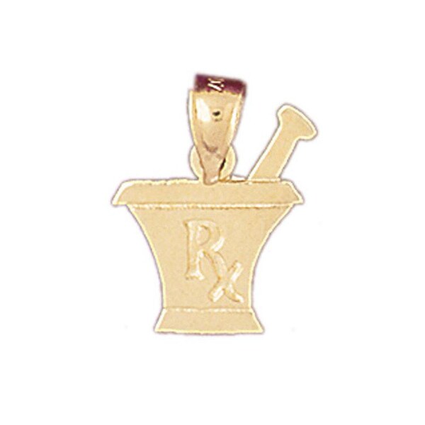 Gold Nurse Pendant - Etsy