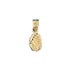 14k Yellow Gold Shell Nautical Charm Pendant - Etsy