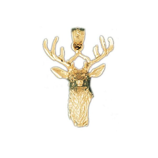 Gold Deer Head - Etsy
