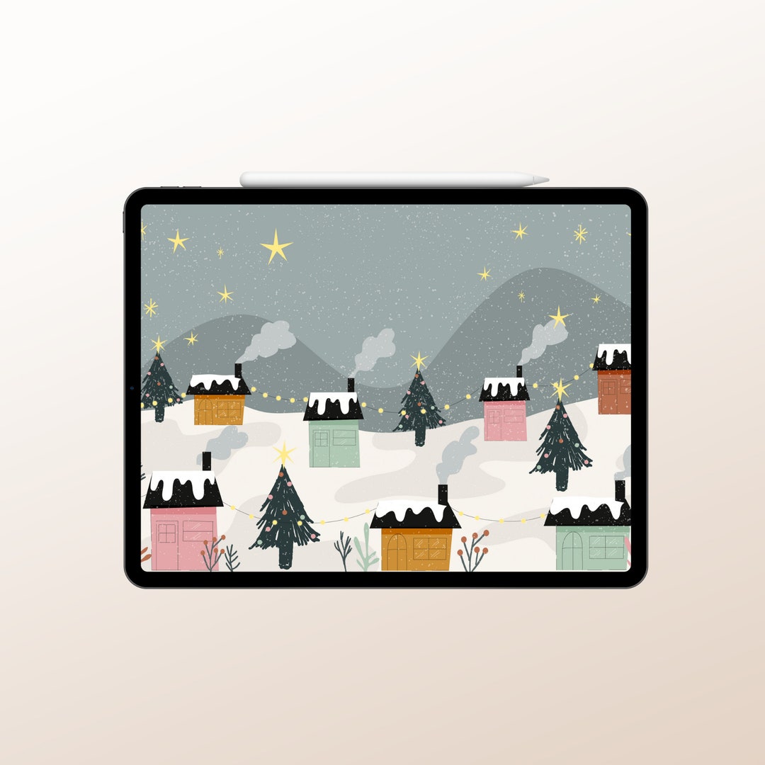 Winter Ipad Wallpaper Winter Android Tablet Wallpaper - Etsy