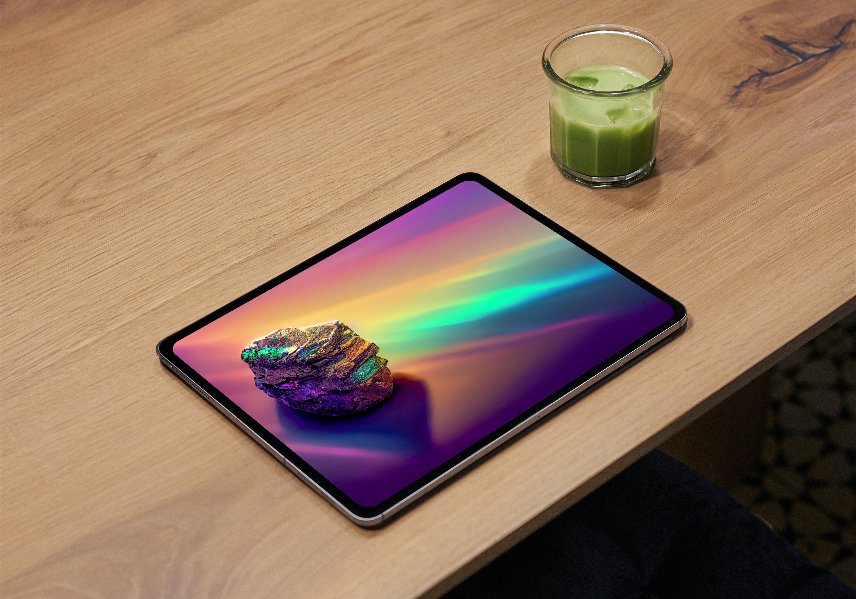 Holographic Rainbow Tablet Wallpaper iPad Android Tablet - Etsy