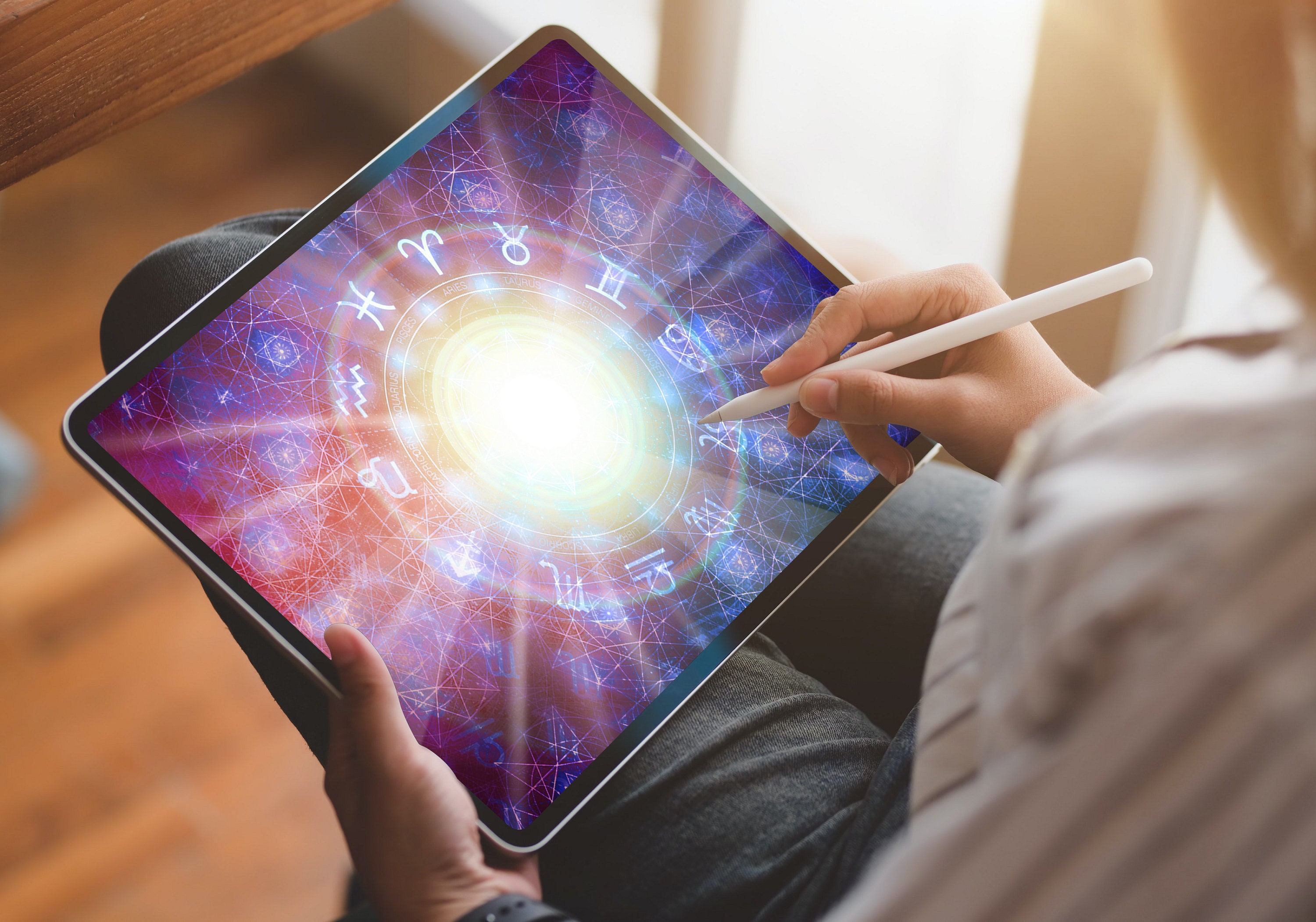 Zodiac Tablet Wallpaper for iPad Android Tablet Microsoft - Etsy