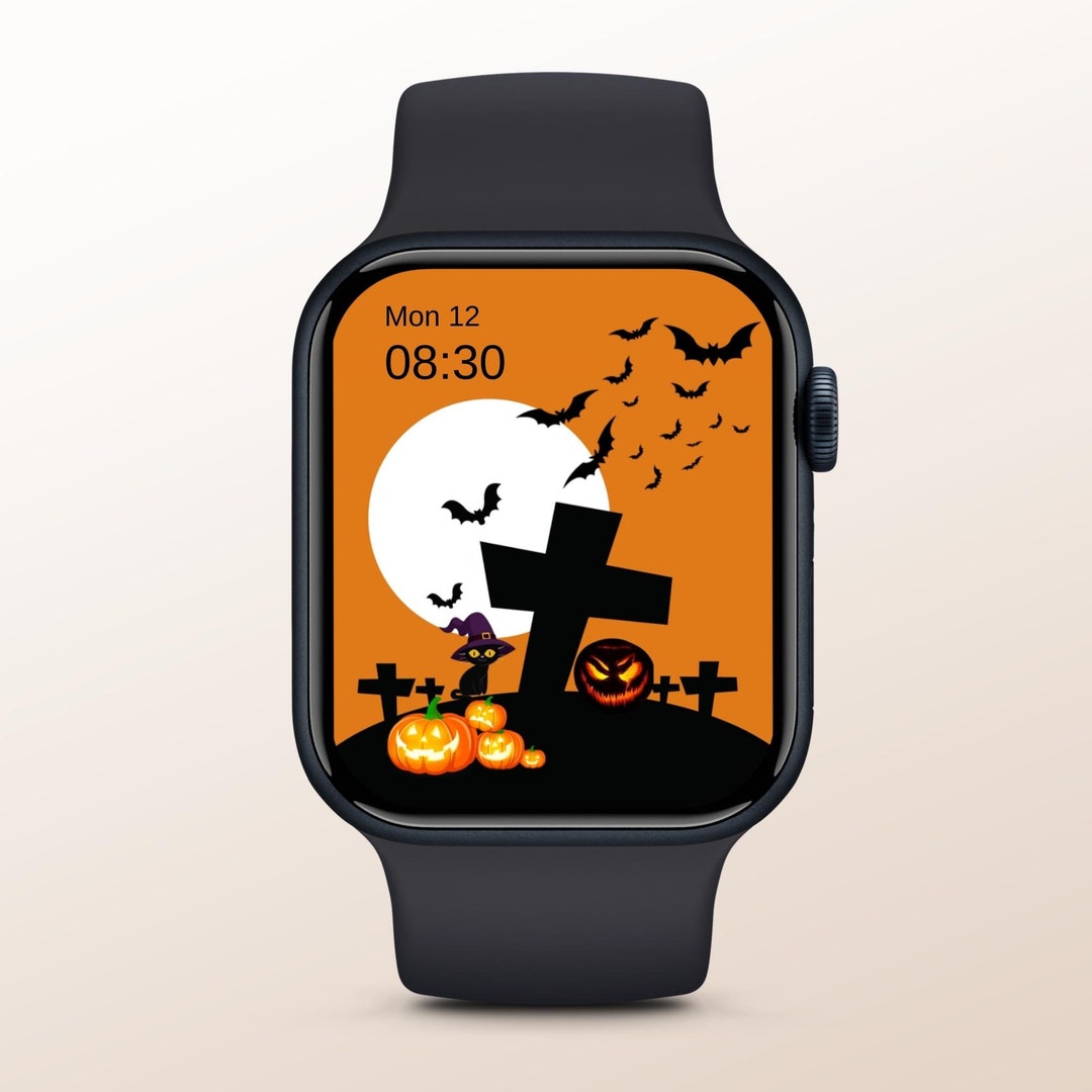 Halloween Watch Face Wallpaper for Apple Watch Iwatch, Samsung Galaxy ...