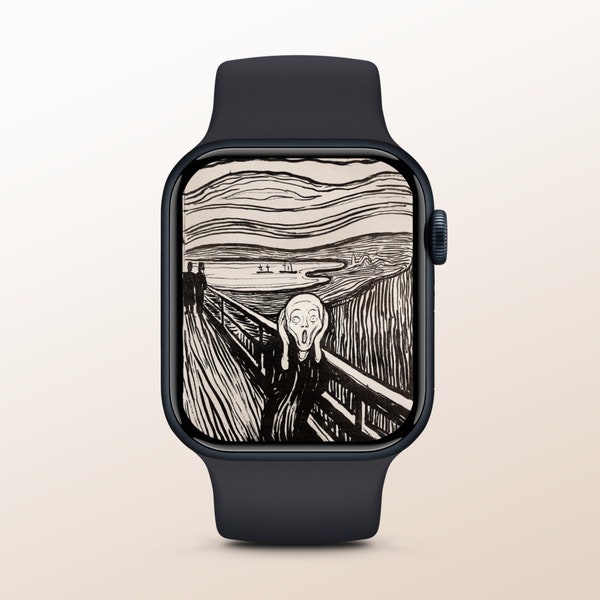 Scream Wallpaper - Etsy