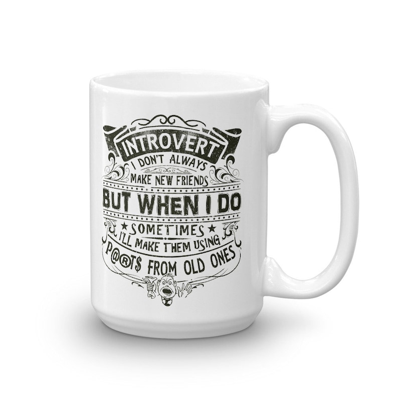 Introvert Mug, Funny Introvert Coffee Mug, Antisocial Mug, Antisocial ...