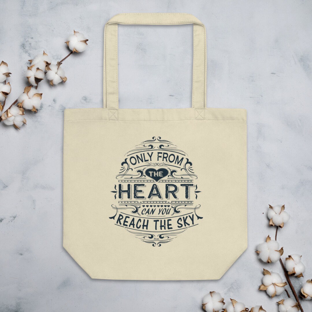 Rumi Tote Bag, Rumi, Rumi Quote Bag, Inspirational Tore for Her, Tote ...