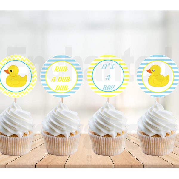 Duck Cupcake Toppers - Etsy
