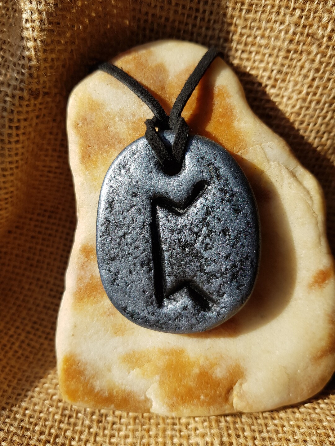 Perthro Rune Talisman - for Dreams, New Beginnings, Destiny - Handmade ...