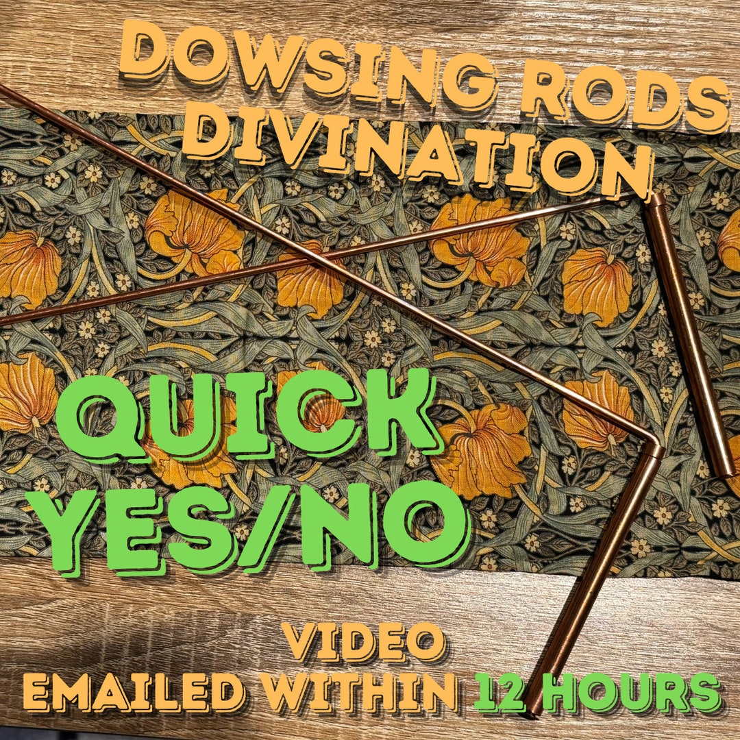 Dowsing Rods Reading for Yes or No Questions | Video Reading | Quick ...