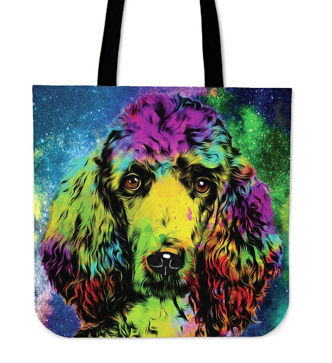 Poodle Pop Art Tote Bag Poodle Lover Poodle Tote Dog Pop - Etsy