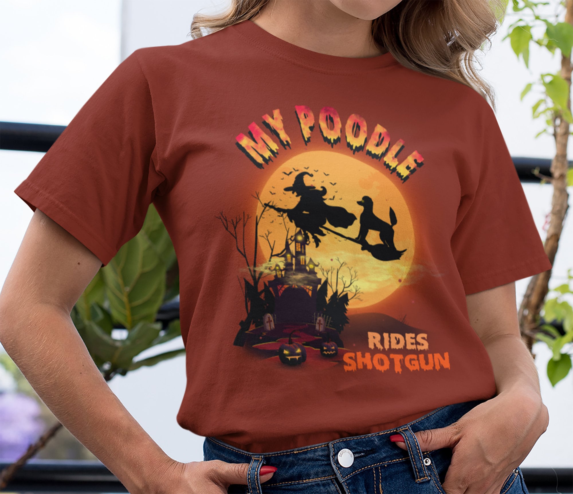 Standard Poodle Halloween Shirt Poodle Shirt Funny Poodle - Etsy.de