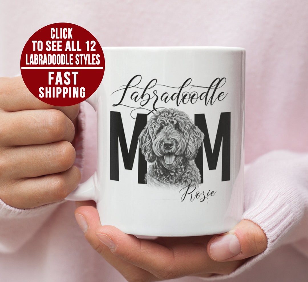 Personalized Labradoodle Mug, Custom Labradoodle Coffee Mug ...