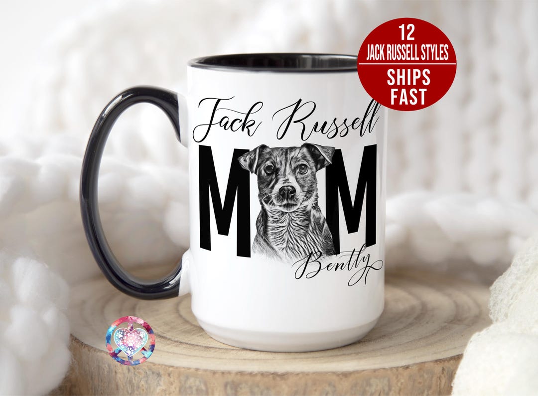 Personalized Jack Russell Terrier Mug, Custom Jack Russell Mug, Jack ...
