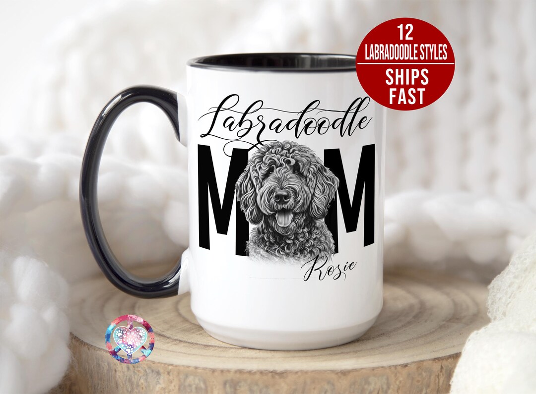 Personalized Labradoodle Mug, Custom Labradoodle Coffee Mug ...