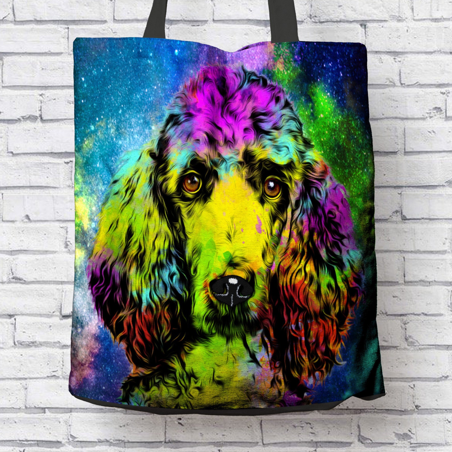 Poodle Pop Art Tote Bag Poodle Lover Poodle Tote Dog Pop - Etsy