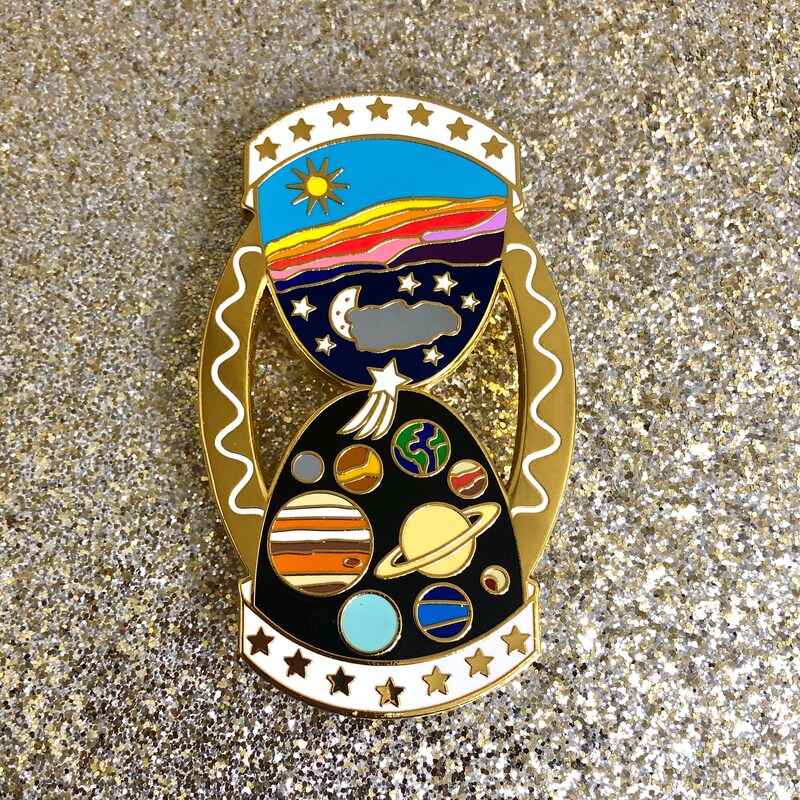 Space Pin - Etsy