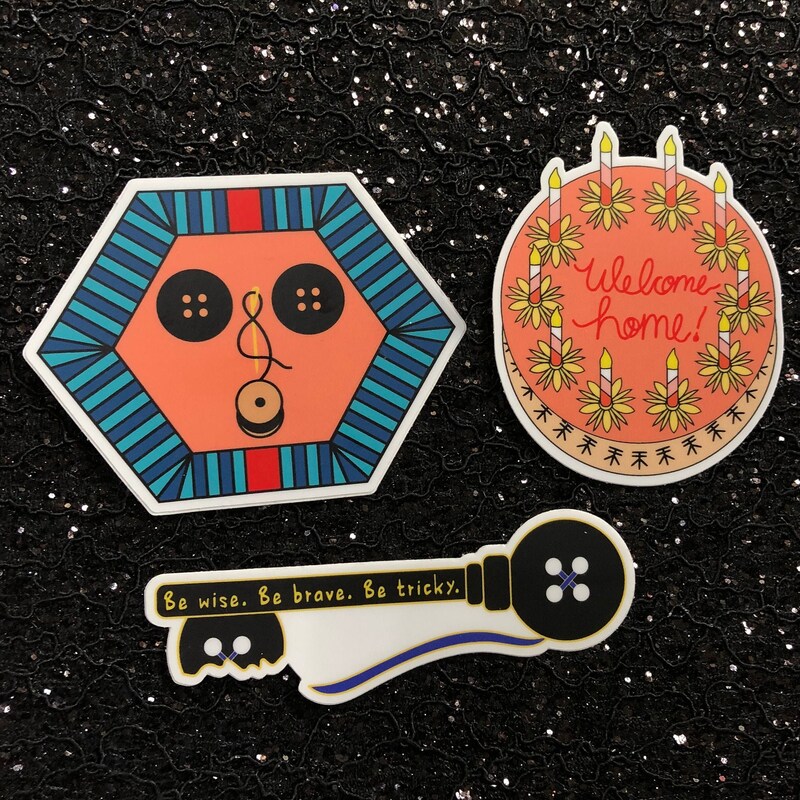 Coraline Button Box - Etsy