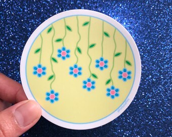 Daisy Flower Sticker Decal April Birth Month Flower Vinyl - Etsy